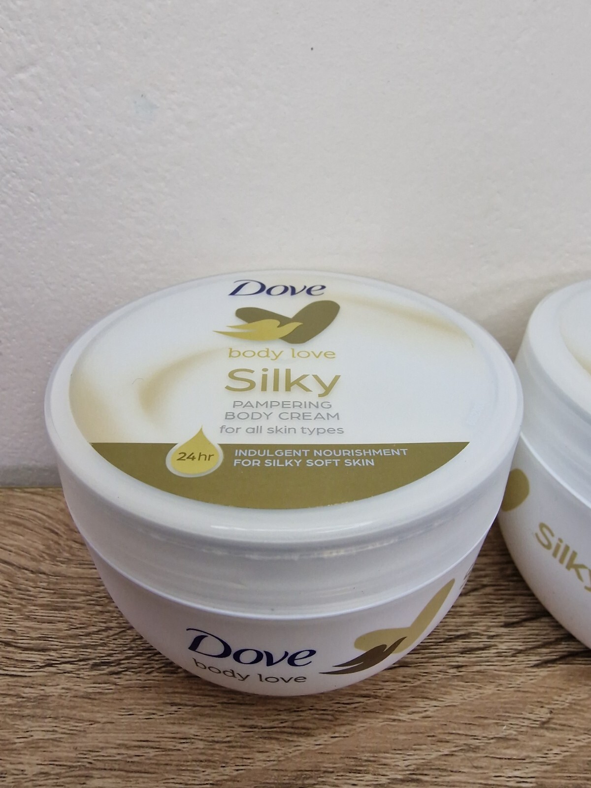 2 X Dove Body Love Silky Pampering Body Cream - 300ml each | eBay