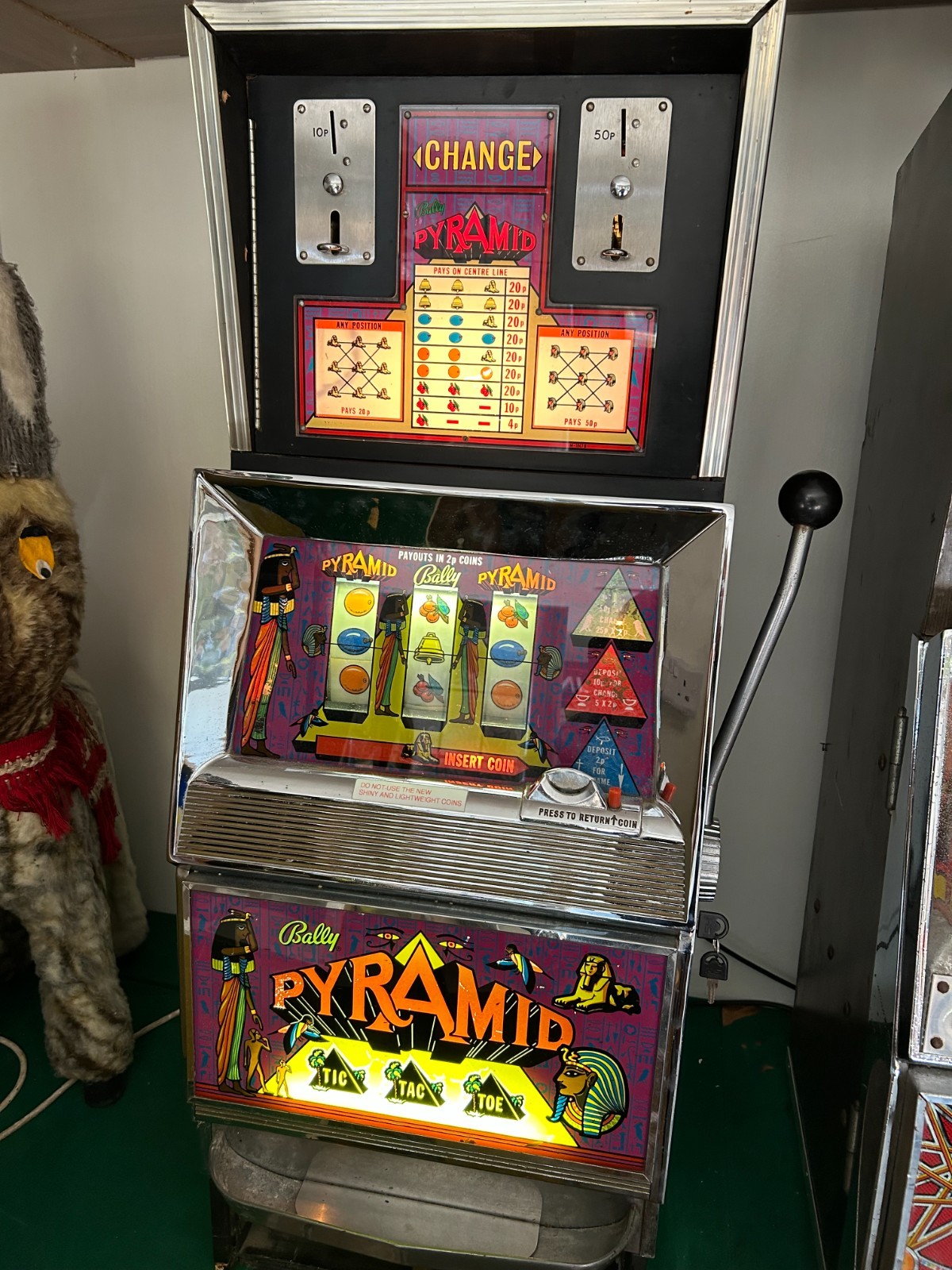 Bally "Pyramid" Fruit machine Running On 2Ps No1 | eBay UK