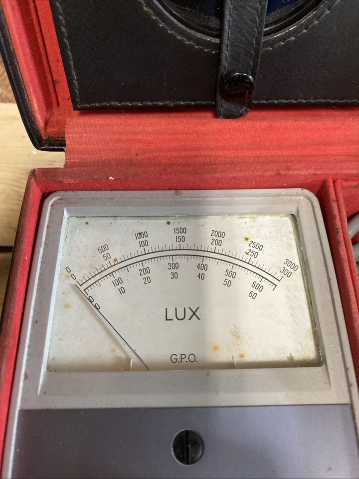 GPO Photometer Multi-range Lux Vintage | eBay