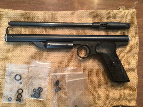 CROSMAN MODEL 130 .22 CAL PELLET PISTOL FOR PARTS OR REPAIR | eBay