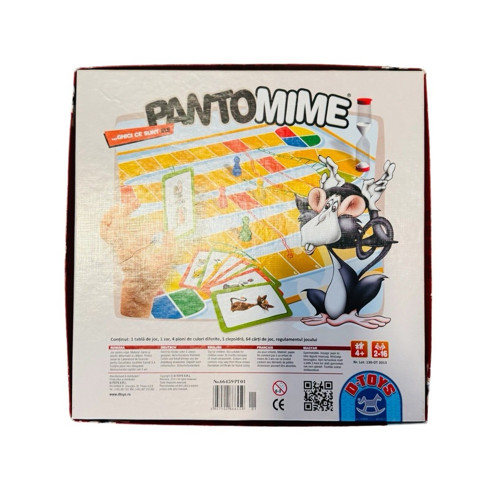Pantomime Board Game For Kids Romanian Youth Game | eBay