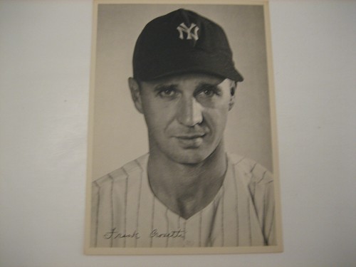 Vintage Frank "Frankie" Crosetti 1947 New York Yankees B/W Team Photo ...