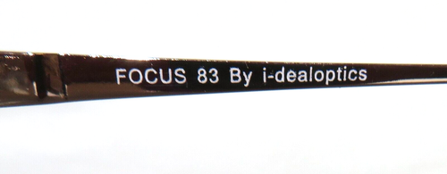 Focus Eyewear by i-dealoptics, Model 83, NEW 51-16-135 Brown eyeglass frame | eBay