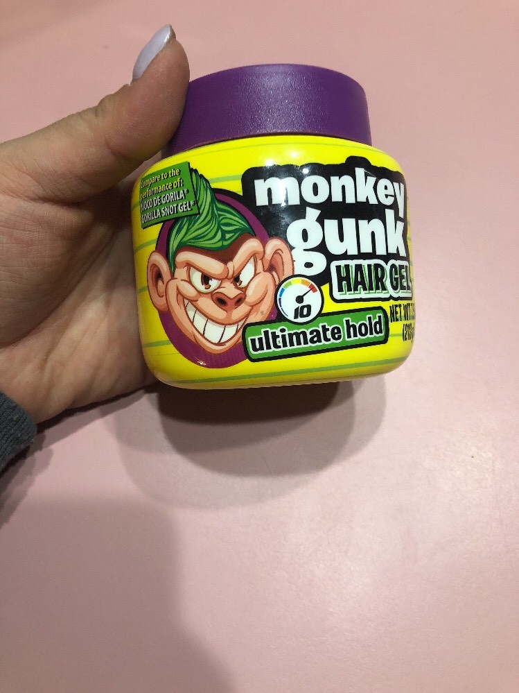 Monkey Gunk Hair Gel Ultimate Hold, 7.5 oz New Ships N 24h | eBay