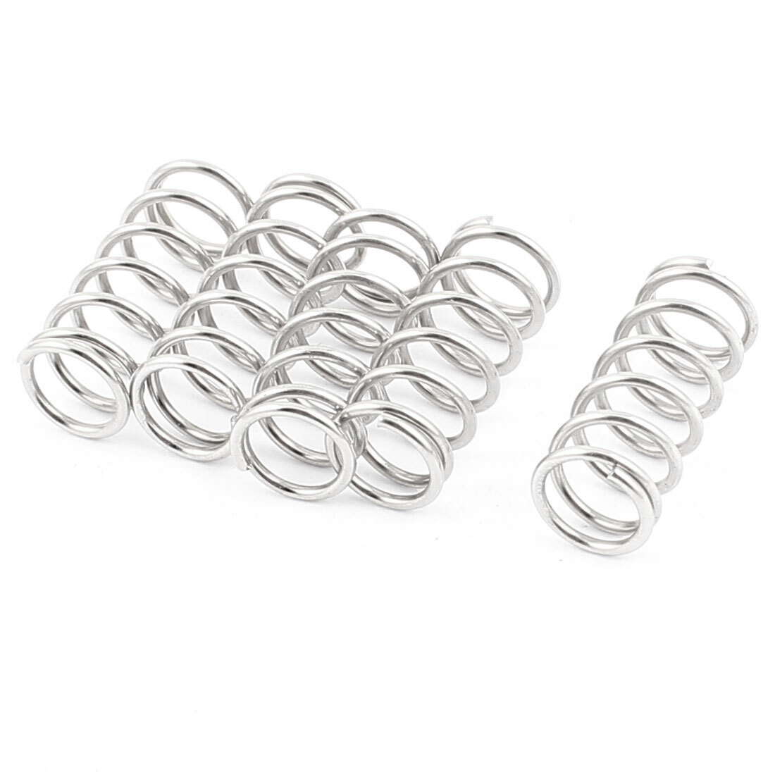 5 Pcs 22mmx9mmx7mm Alloy Coil Stamping Compression Printer Die Spring ...