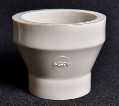 Georg Fischer Reducer Bushing PP 90-63mm 3" x 2" Butt Fusion 727.908. ...