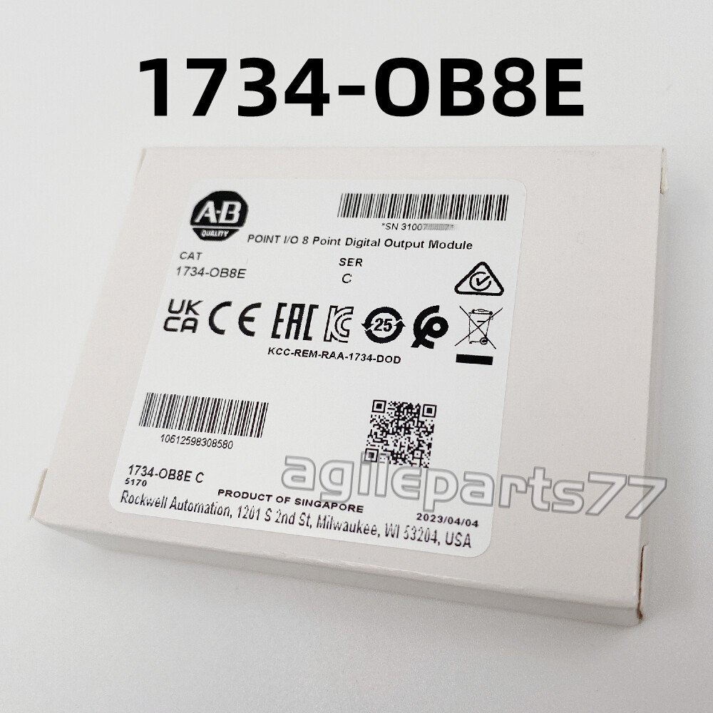 New Sealed 1734-OB8E AB Ser C Point I/O 8-Point Output Module 2023 ...