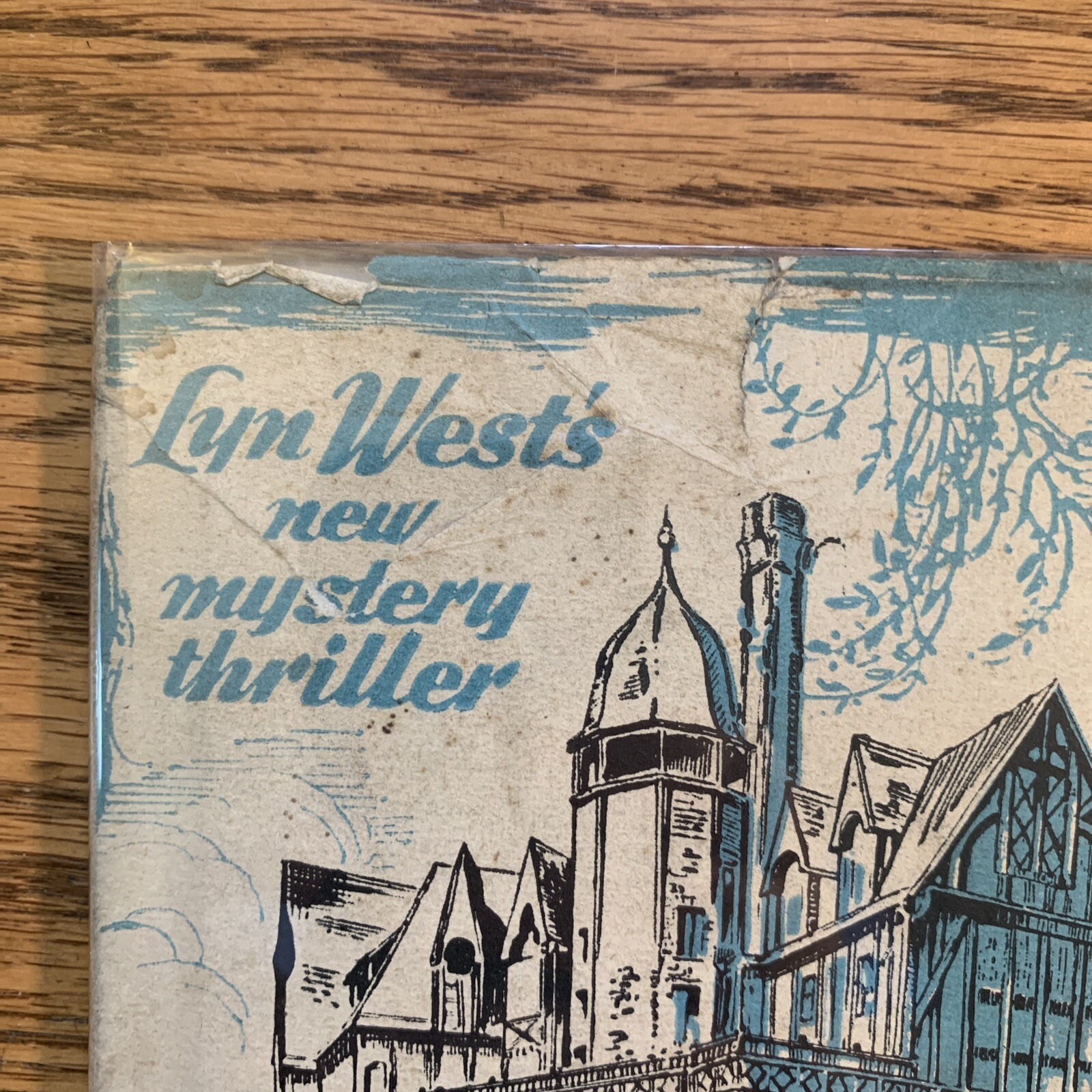 RARE ! The Lost House Mystery Lyn West UK Mitre Press 1940’s THRILLER ...