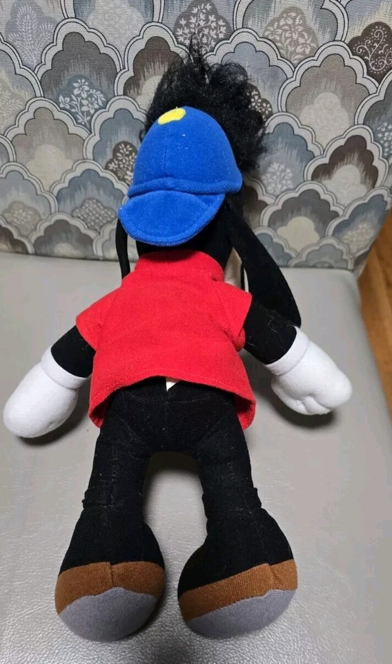RARE! Disney Plush Maximilian Max Goof 15” Stuffed Animal Toy Goofy Son ...