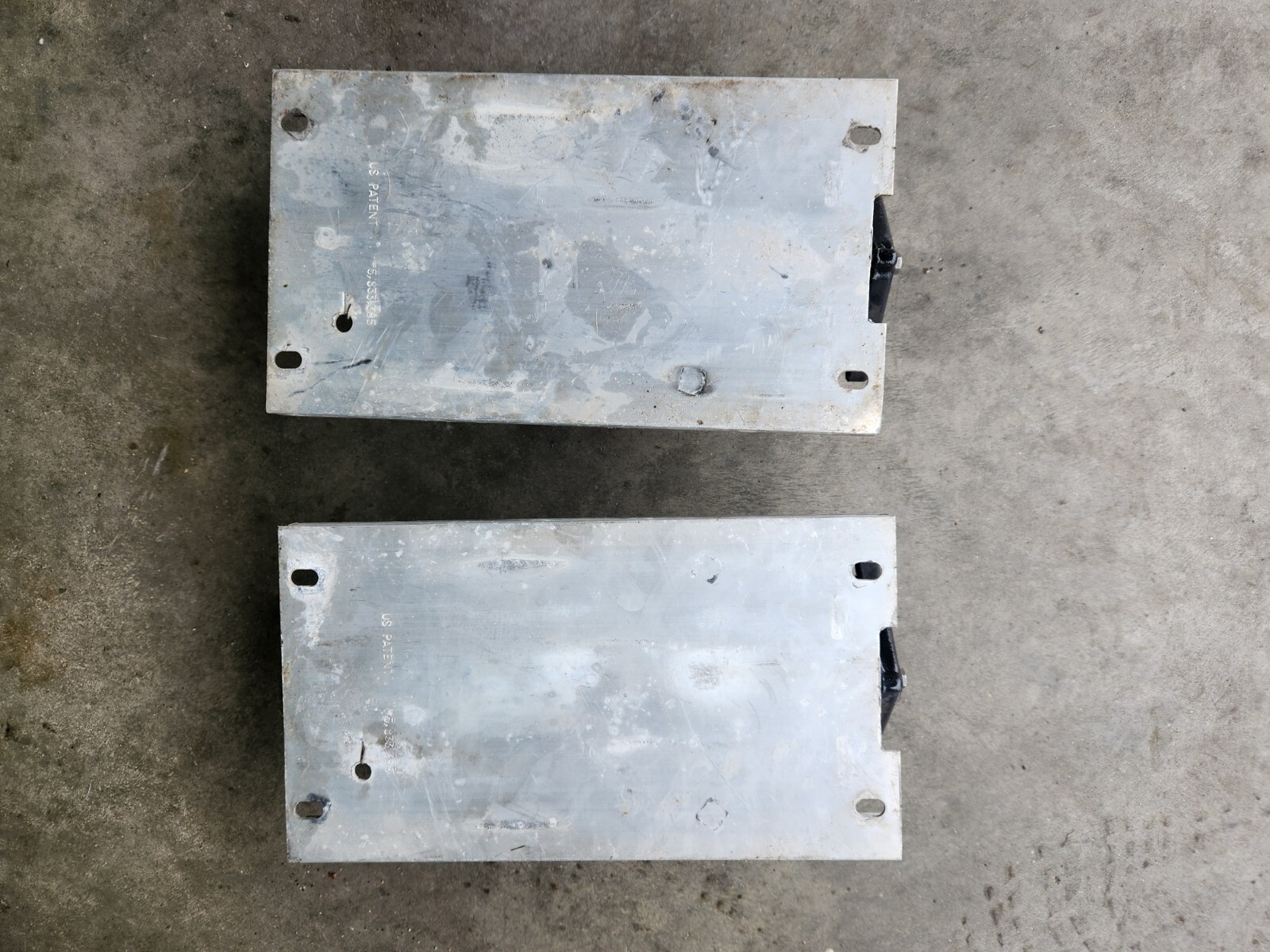 Pair Of Springfield Marine Cam-Lock Slide Heavy Duty Anodized Boat ...