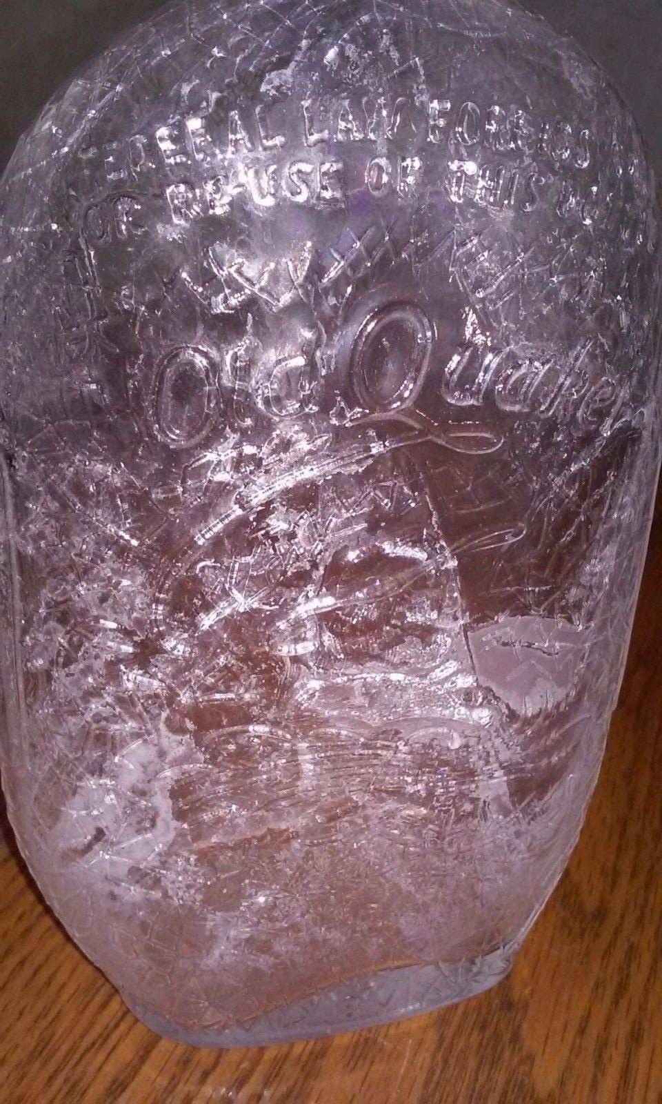 Old Quaker Whiskey Bottle | eBay