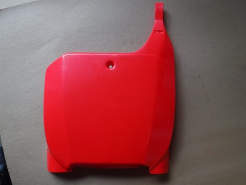 R Tech RED FRONT NUMBER PLATE HONDA 2002 2003 CRF450R CRF450 | eBay