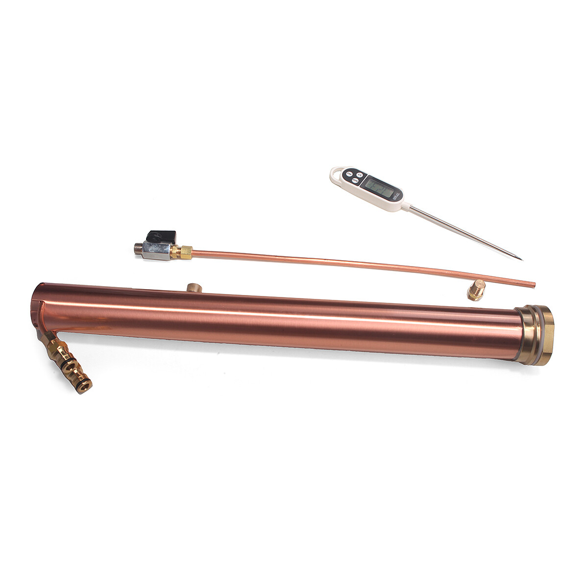 Copper AlcoEngine Reflux Alcohol Distilling Distillation Condenser ...