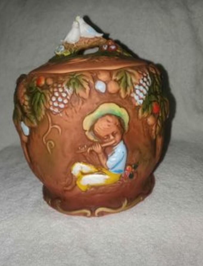 cookie jar Vintage Napco pottery Marked Arcadia G6672 | eBay