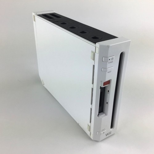 Nintendo Wii System Console Only RVL-001 White TESTED *All Cover Flaps ...