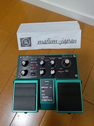 BOSS SL-20 Slicer Audio Pattern Processor Guitar Effect Pedal free ...