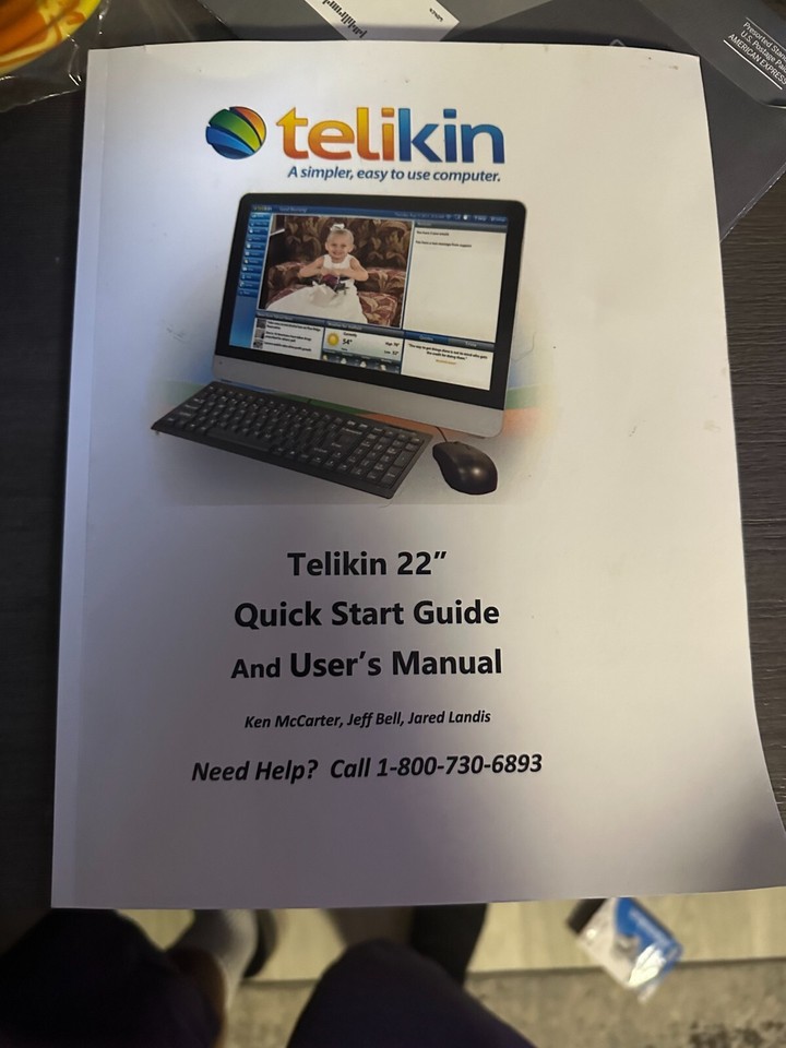 NEW Telikin Computer A220T Computer for the Elderly includes Large Key ...
