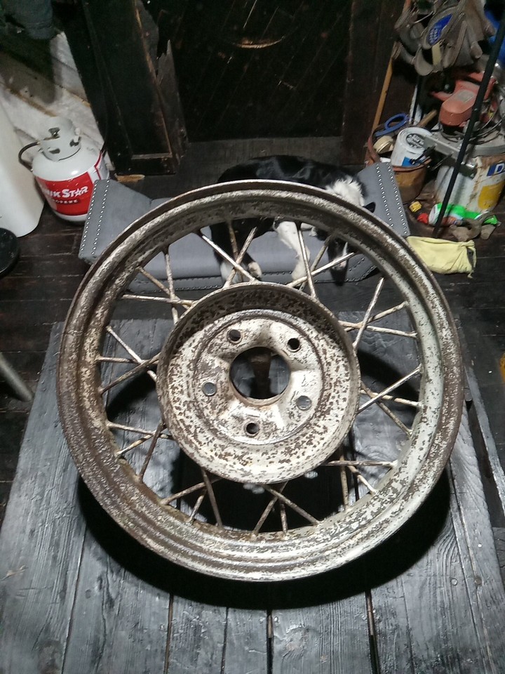 Vintage 1928-31 Wire Wheel 21 In. Ford Model A rim | eBay