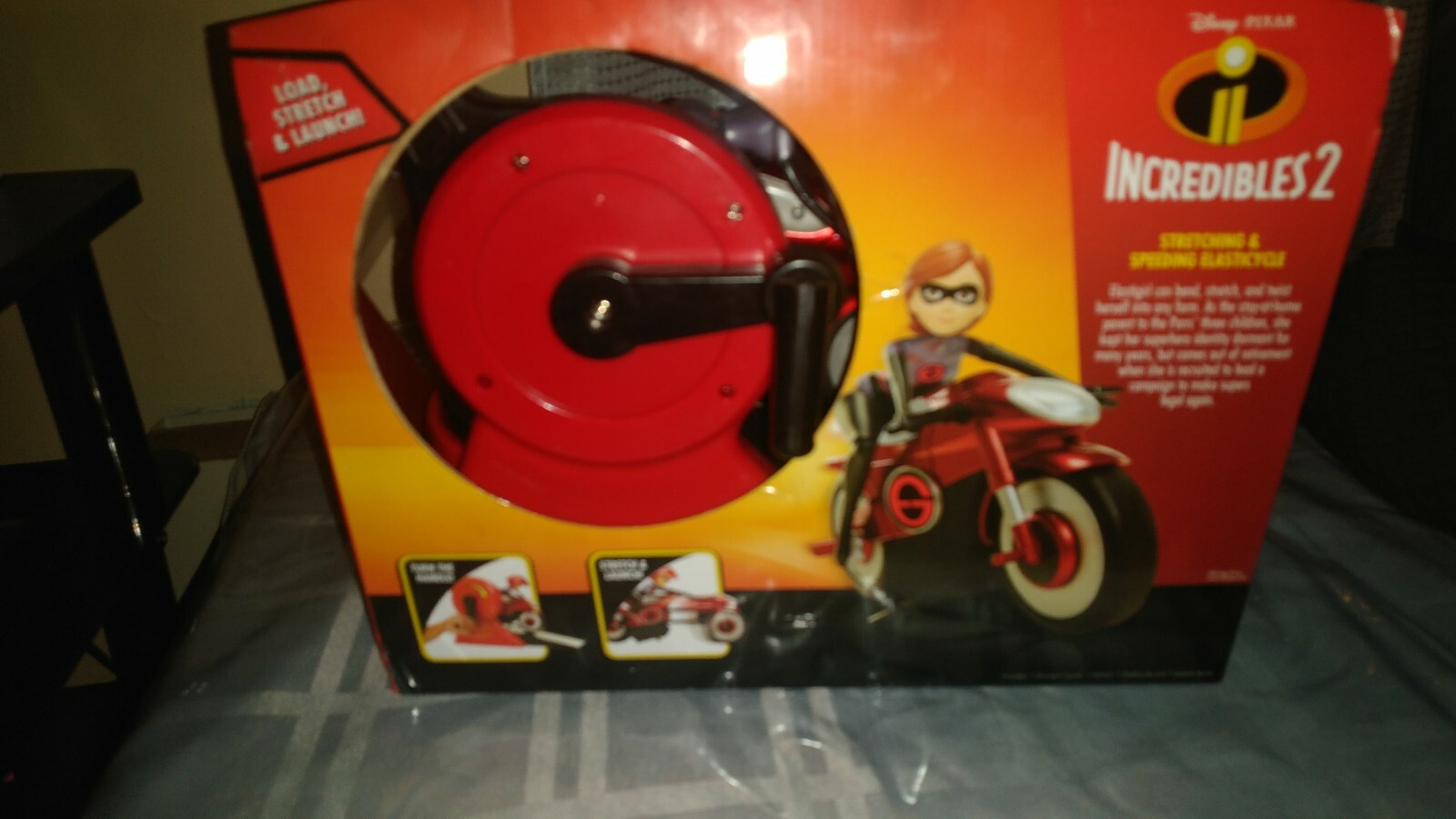 Disney / Pixar The Incredibles 2 Stretching & Speeding Elasticycle ...