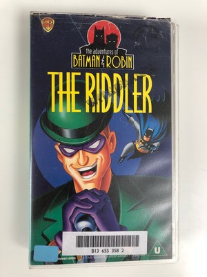 The Riddler - The Adventures Of Batman & Robin - VHS Video Tape ...