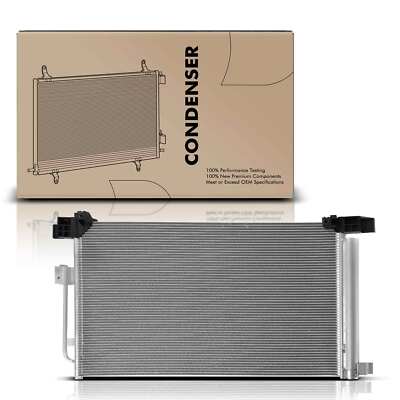 AC Condenser w/Receiver Drier & Bracket for Nissan Altima 2019-2020 ...