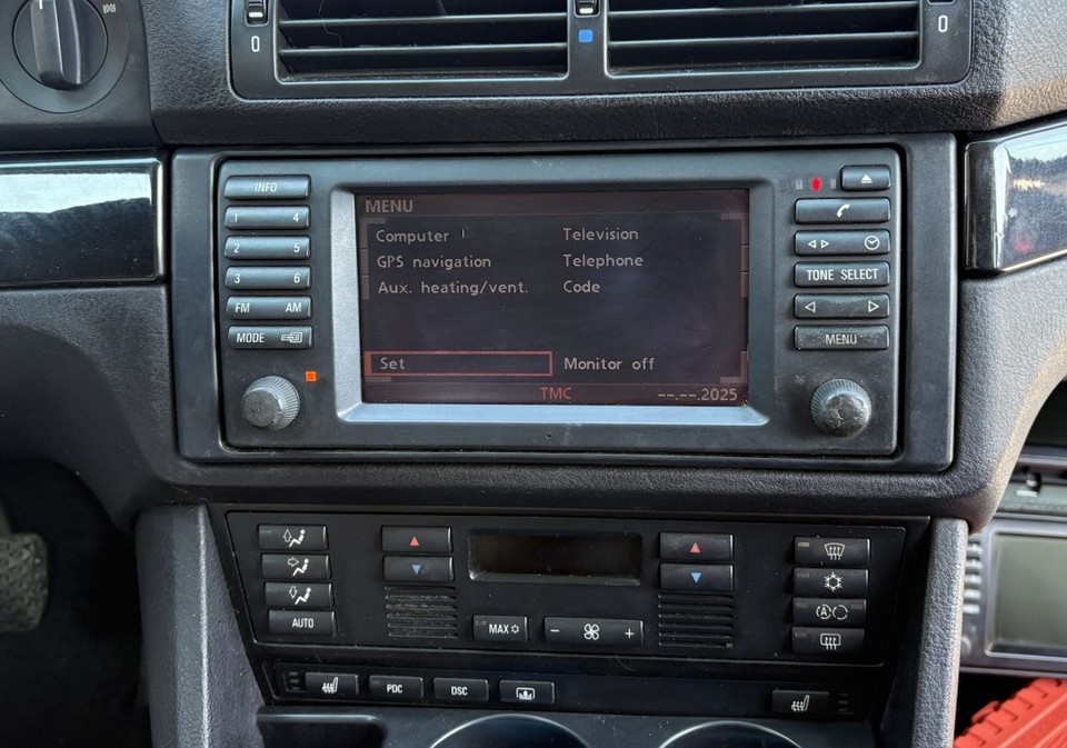 BMW 5 7 Series E39 E38 E53 Board Monitor Navigation Radio Display 16:9 ...