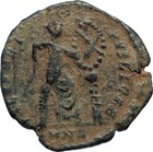 EUDOXIA Arcadius Wife 401AD Authentic Ancient Roman Coin VICTORY CHI ...