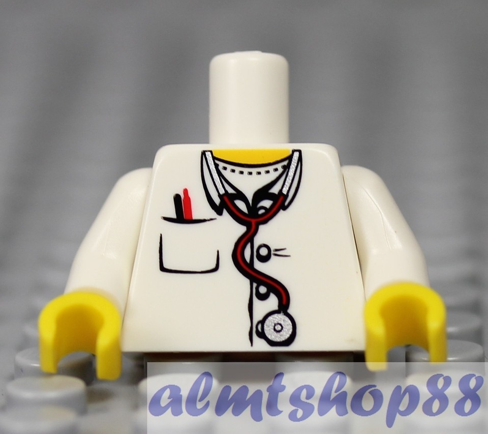 LEGO - Torsos CITY Male - PICK YOUR STYLE - Minifigure Body Parts Vest ...