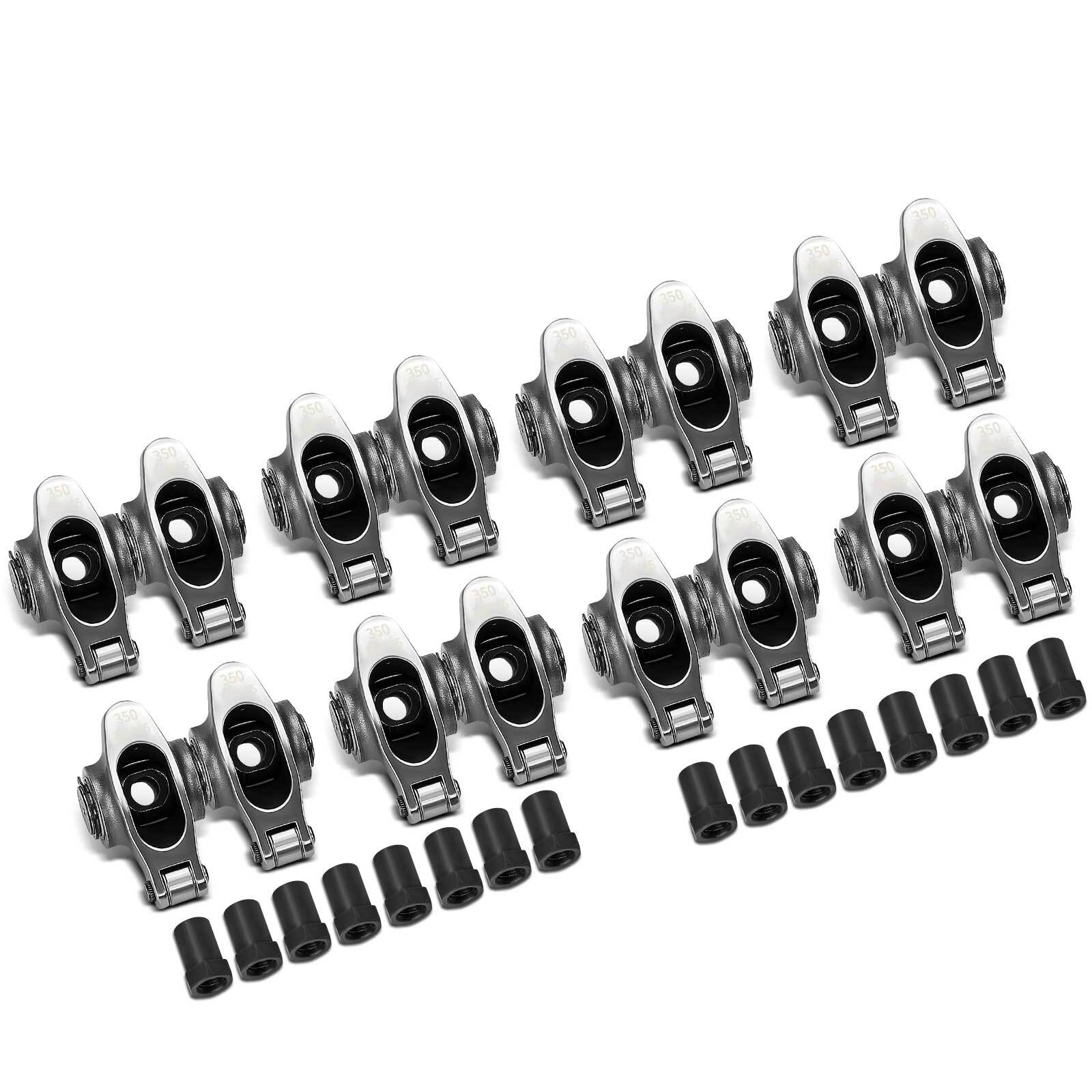 A-Premium 16Pcs Stainless Steel 17-4PH Roller Rocker Arms for Chevy SBC ...