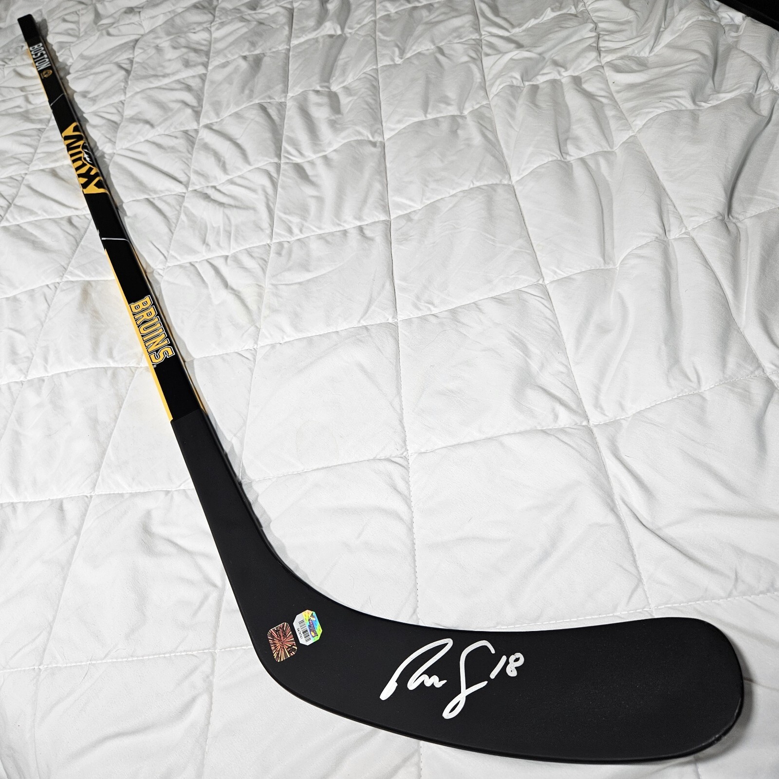 Reilly Smith Autograph/Signed Full Size Boston Bruins Hockey Stick w ...
