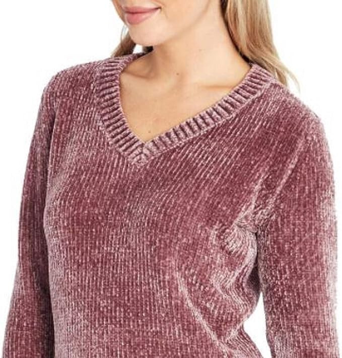 New with Tag Orvis Ladies' Chenille Tunic Sweater, Pink, Large | eBay