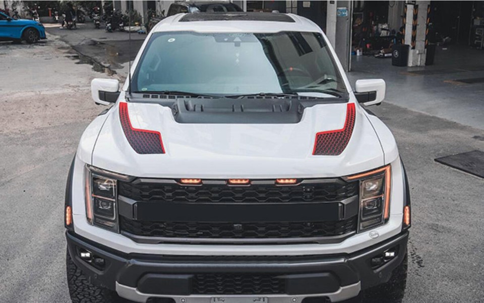 2022-2023 Ford Raptor Trunk Stripes Graphics Sticker Vinyl Decal RH bed ...