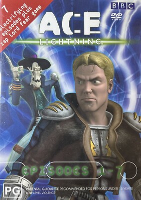 DVD NEW: Ace Lightning - 2002 Superhero Sci-fi Animation, Vol 1 Episode ...