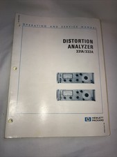 HP Hewlett Packard Distortion Analyzer 331A for sale online | eBay