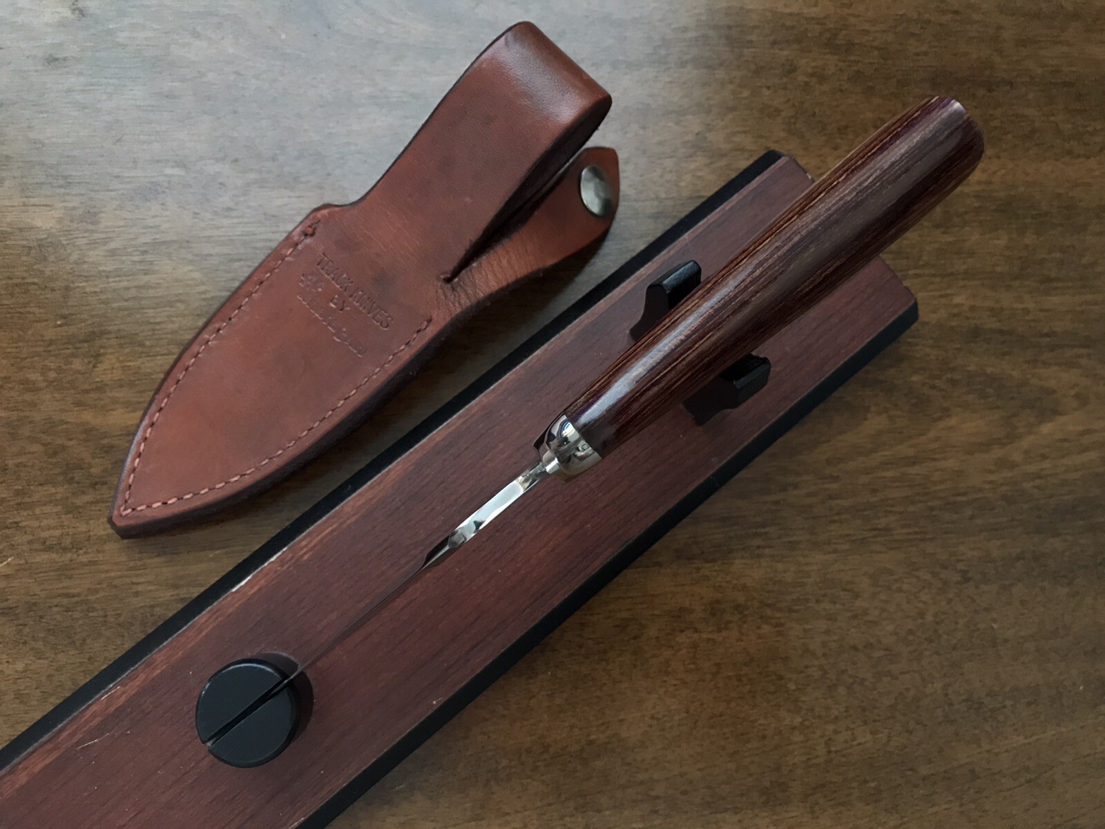 Rare Vintage Ithacagun Ithaca Gun Track Knives Fixed Blade Knife USA | eBay