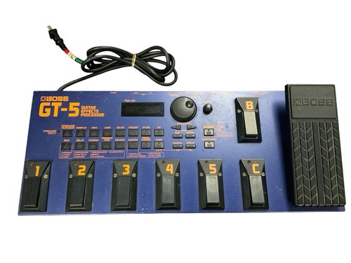Roland Boss Gt-5 Guitar Effects Processor Guitar Effects Pedal Vintage ...