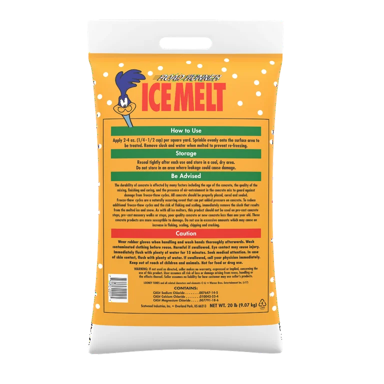 QUICK SHIP‼️ NEW Road Runner Premium Blend Ice Melt, 20lb Bag | eBay
