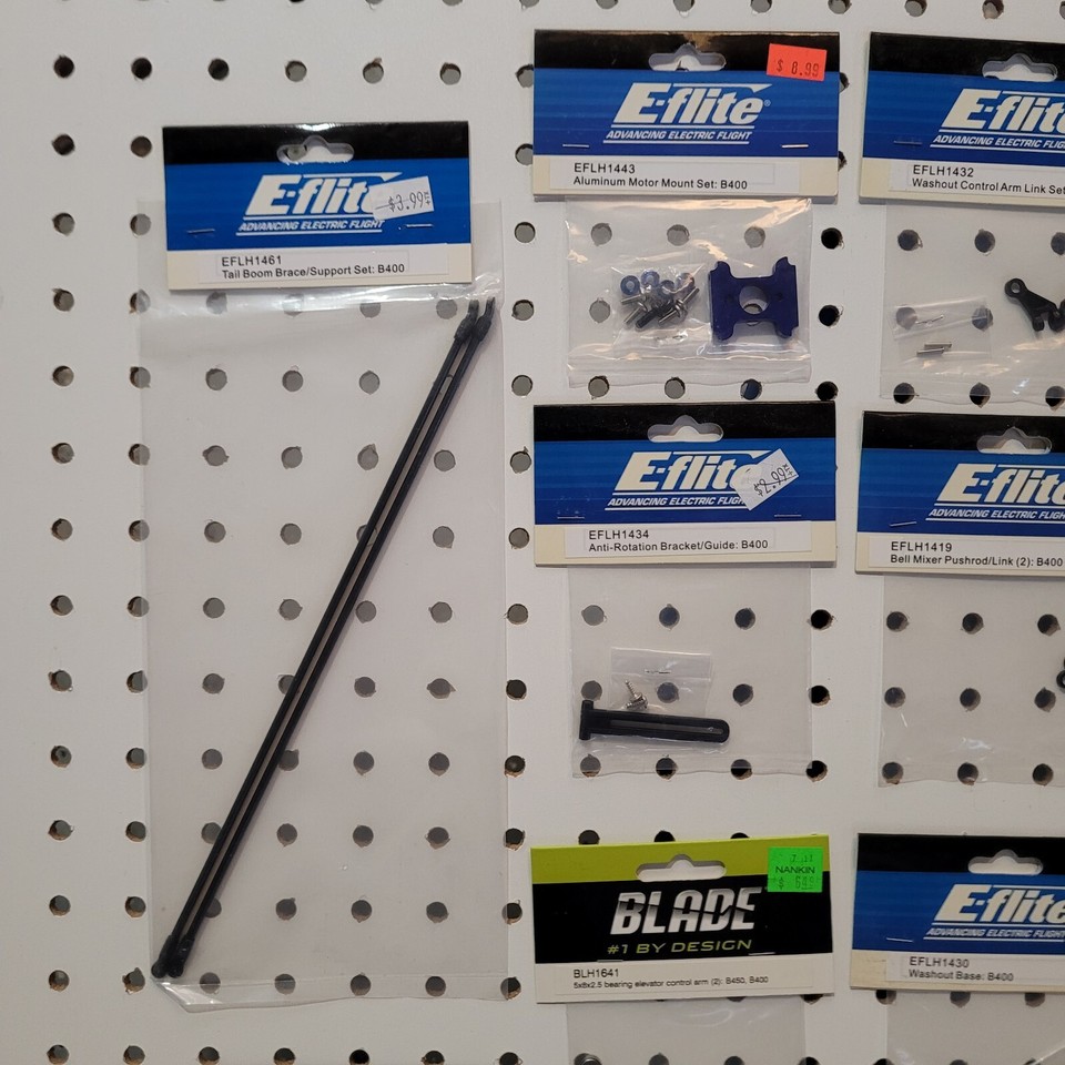 Eflite / Blade 400 ~ 26 Item Parts Lot ~ RC B400 Heli Helicopter NIP ...