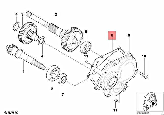 New BMW Genuine C1N C1 0191 200 0192 Gasket 11147651437 | eBay