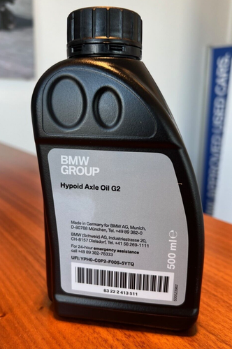 Genuine BMW 500ml Hypoid G2 Front Axle Differential Oil 83222413511 | eBay
