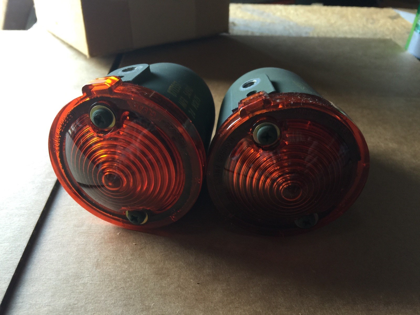 M38 M38A1 2 NOS UPGRADE TURN SIGNAL BULLETT LIGHTS | eBay