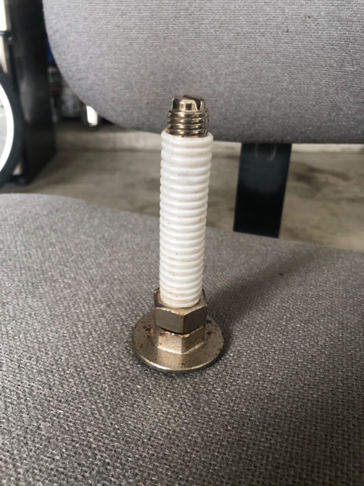 Heavy Duty Machine Feet Leveling 4-3/4" Diam Foot 3/4" Thread Leg Rod ...