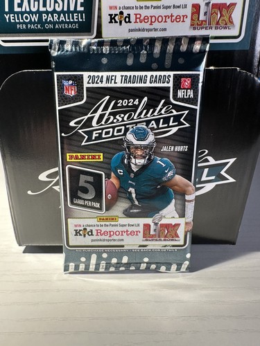 2024 Panini Absolute Football NFL GRAVITY FEED BOX - 40 PACKS ...