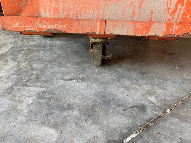 Kennedy Versa Cart. Red Model 206VC 2 Cabinet and Cart. Taco Wagon Tool ...