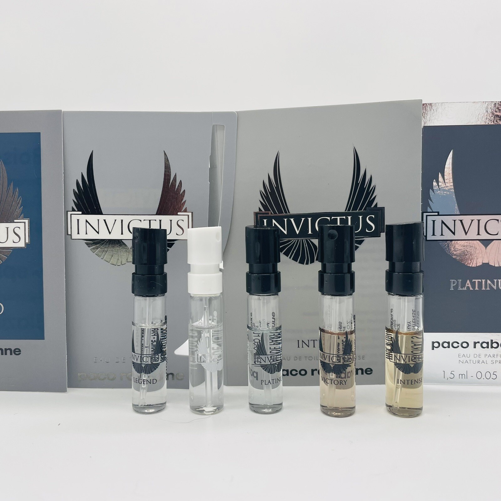 PACO RABANNE INVICTUS 5PC SAMPLE SET-NEW | eBay