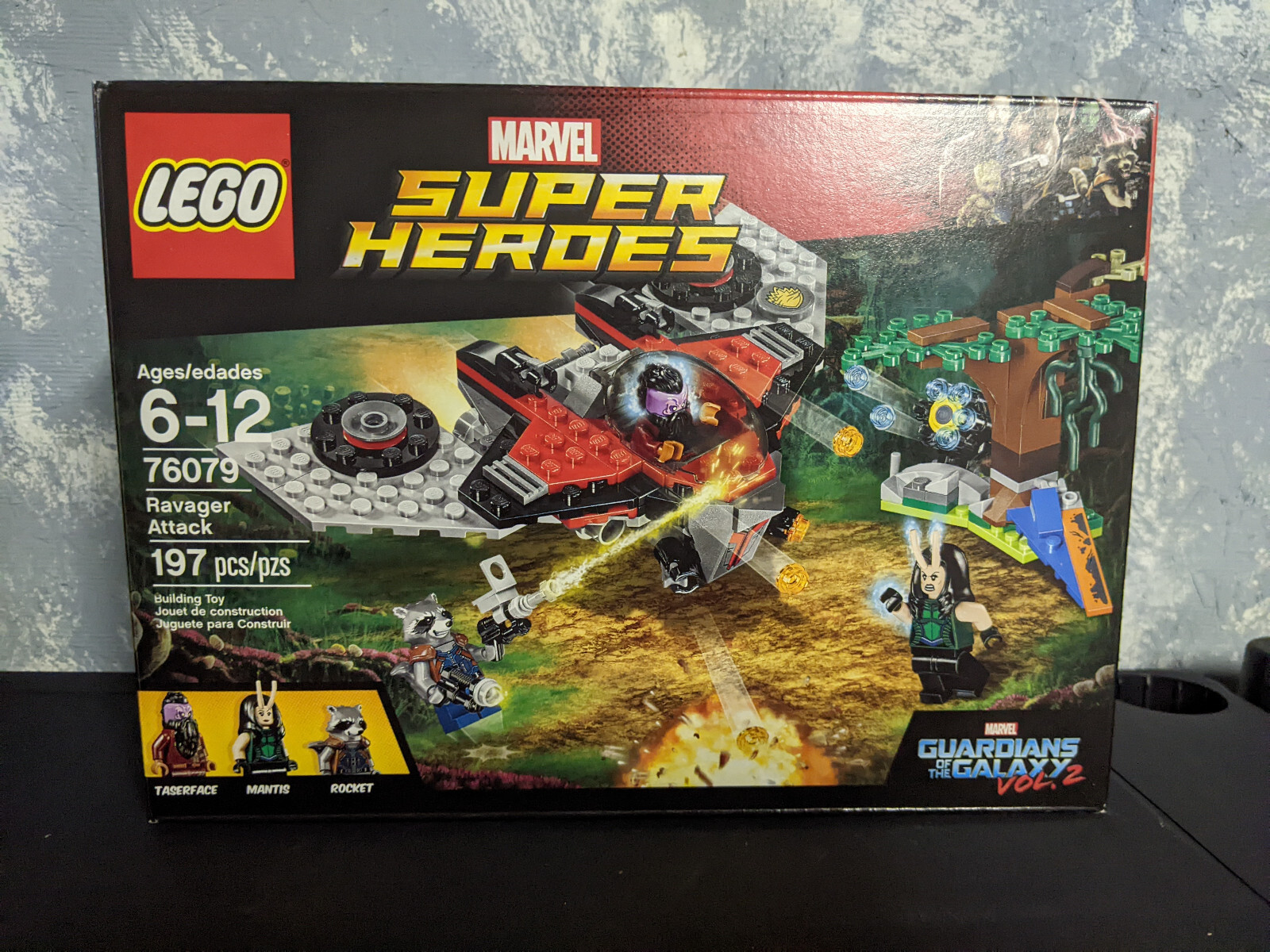 LEGO Marvel Super Heroes Guardians of the Galaxy ROCKET Ravager Attack ...