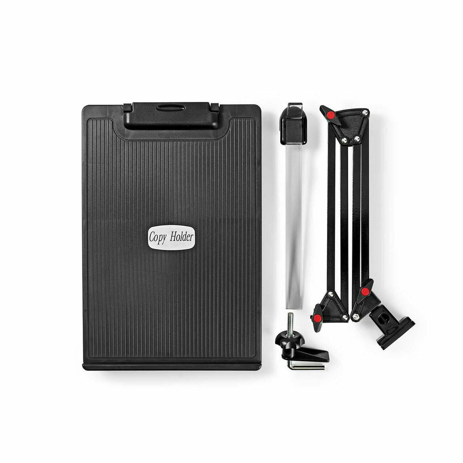 Paper Holder Document Adjustable Copy Paper Reading Typing Desk Mount ...