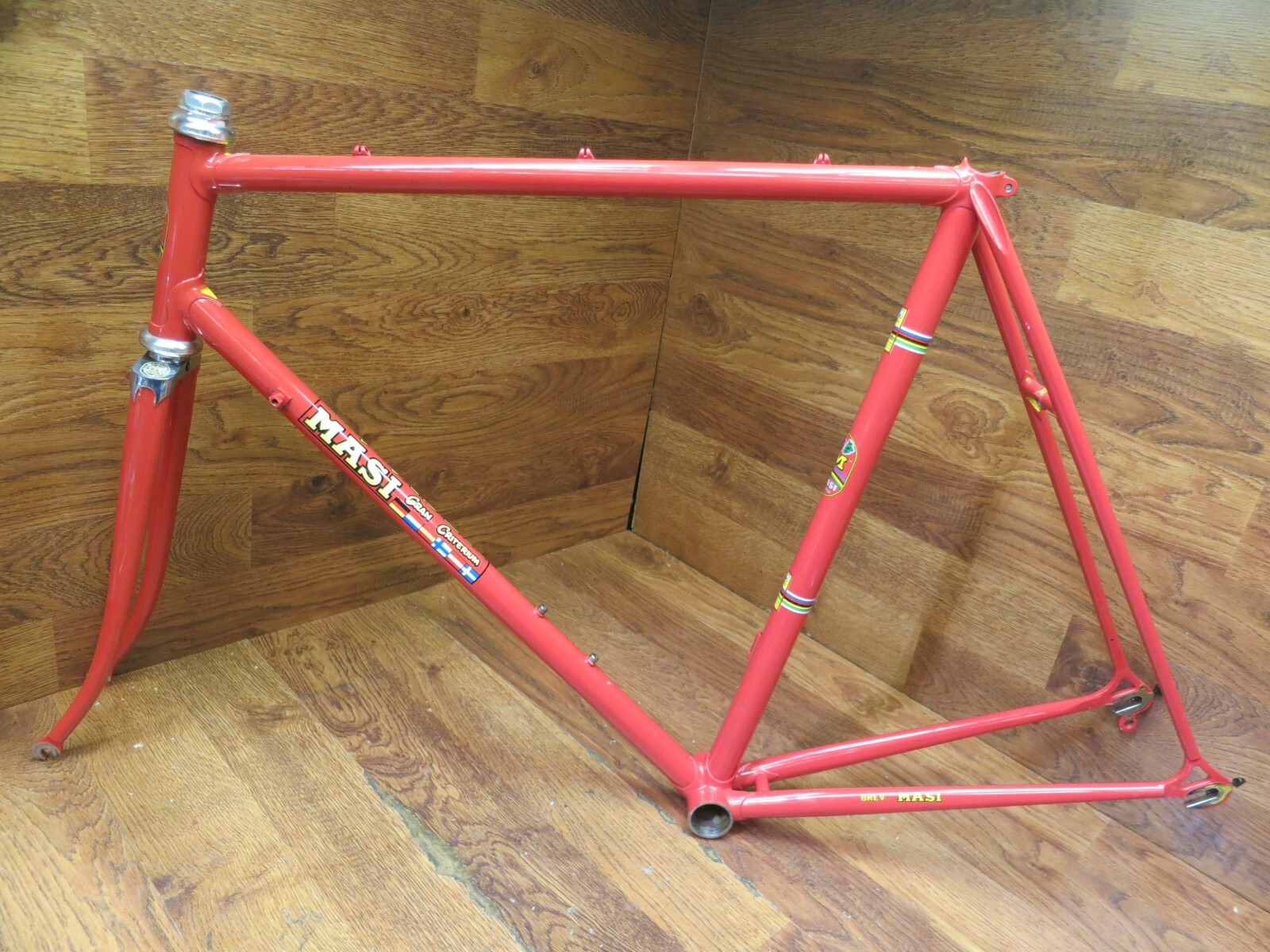 VINTAGE MASI GRAN CRITERIUM LUGGED STEEL BIKE FRAME SET - 58CM | eBay