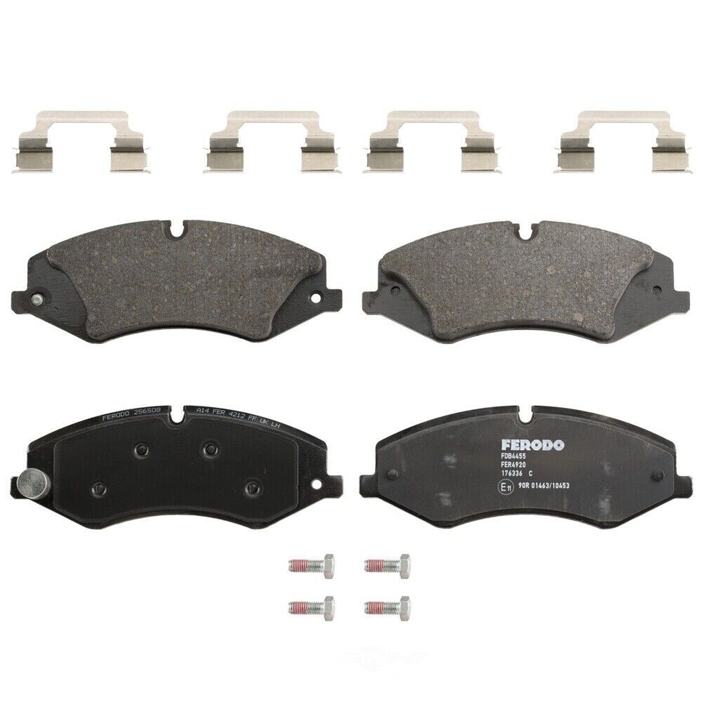 Land Rover Disc Brake Pad Set - Ferodo LR134700 LR4 Eco Friction Pad ...