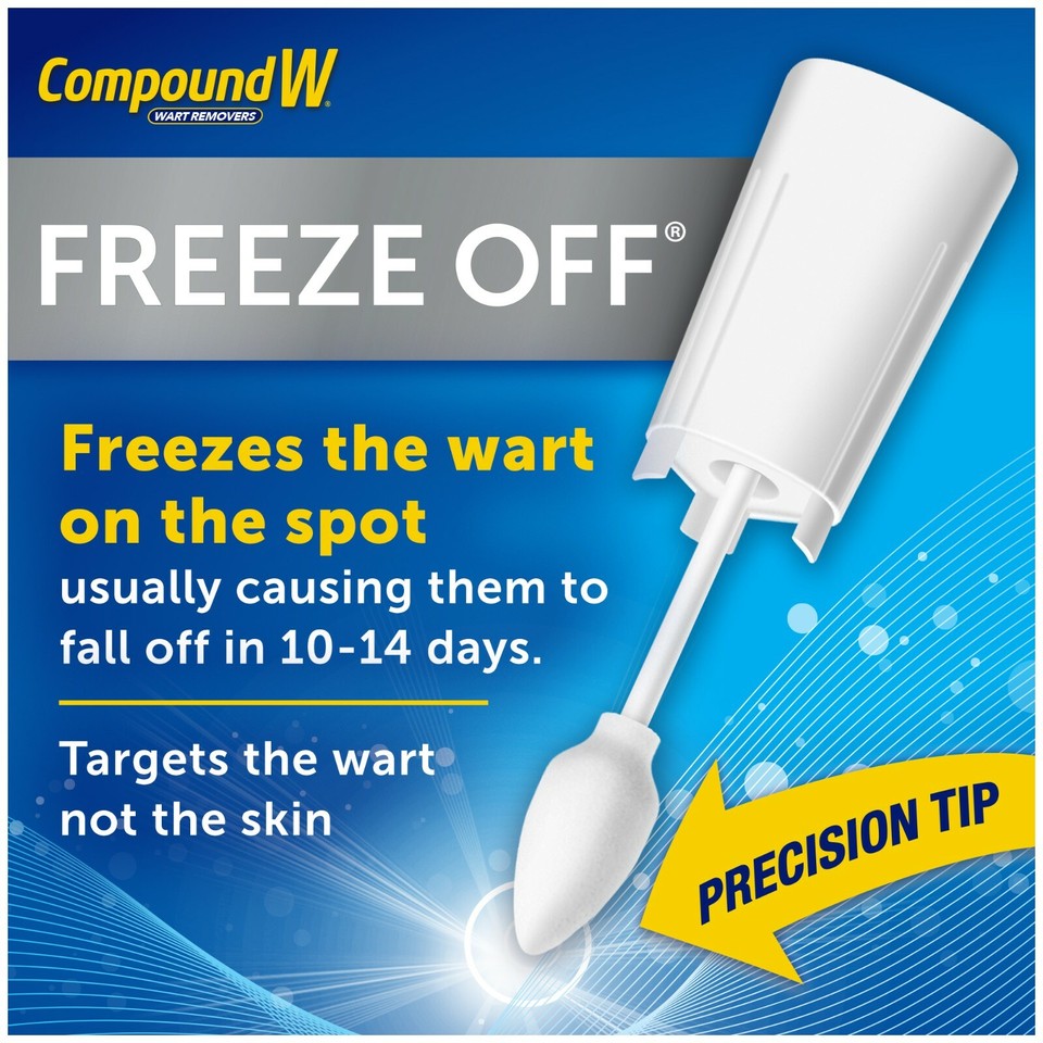Compound W Freeze Off Wart Remover, 8 Applications..+ 75137530058| eBay